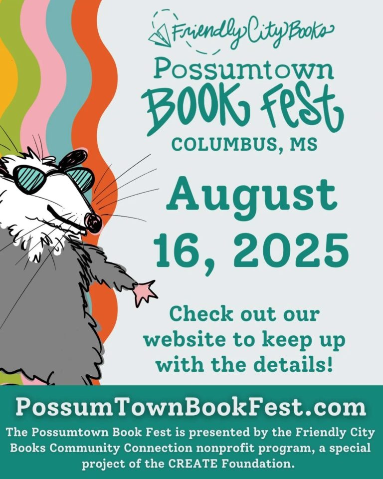 Possum Town Book Fest 2025 - Columbus MS