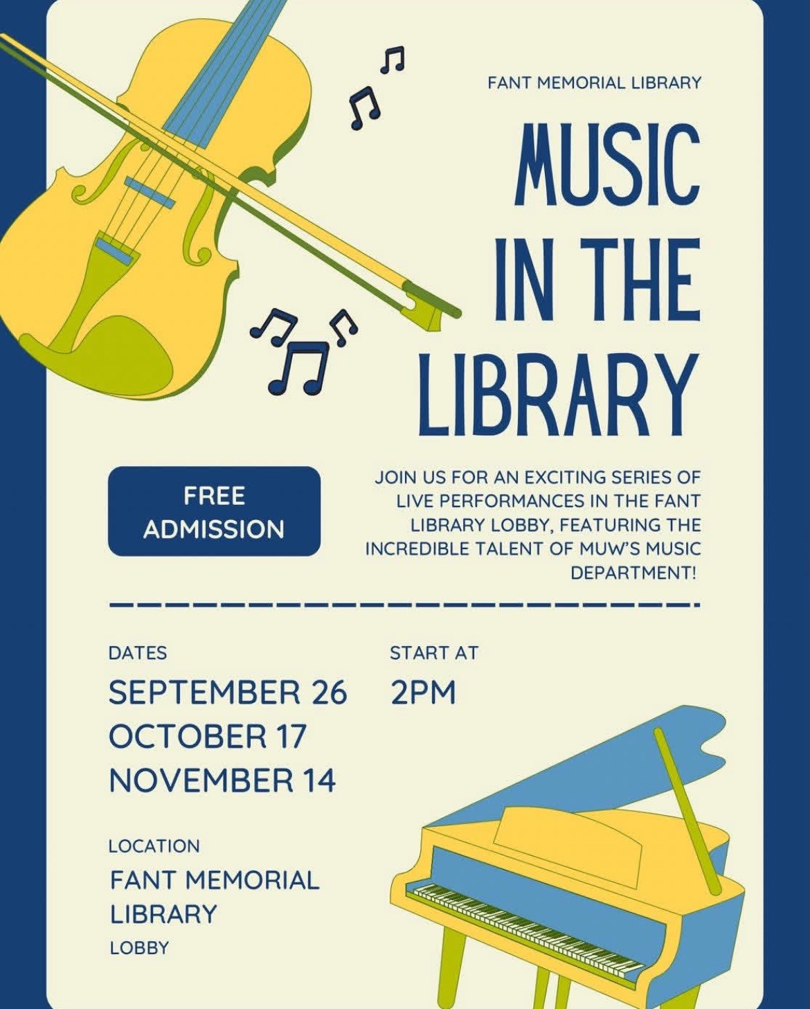 Music in the Library - Columbus MS