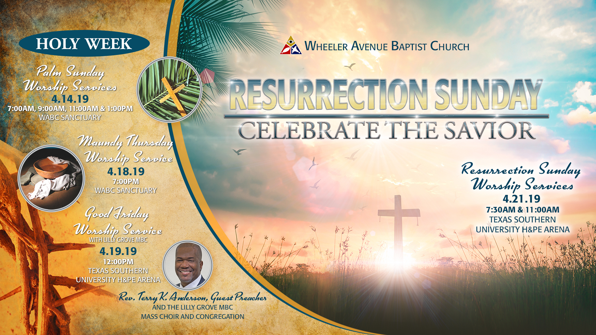 Holy Week - Wheeler Ave Baptist Church