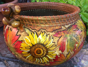 Best Fall Gourd Art Project