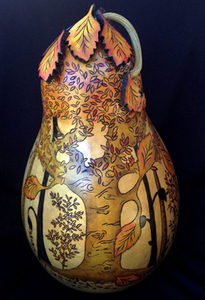 Best Fall Gourd Art Project