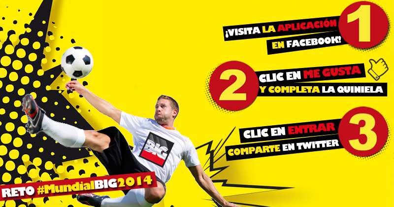 Acepta el reto #MundialBIG2014