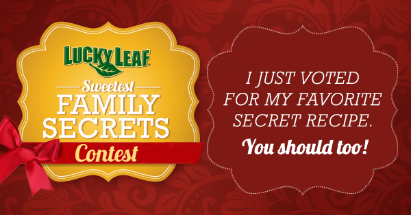 Sweetest Family Secrets Contest | Lucky Leaf