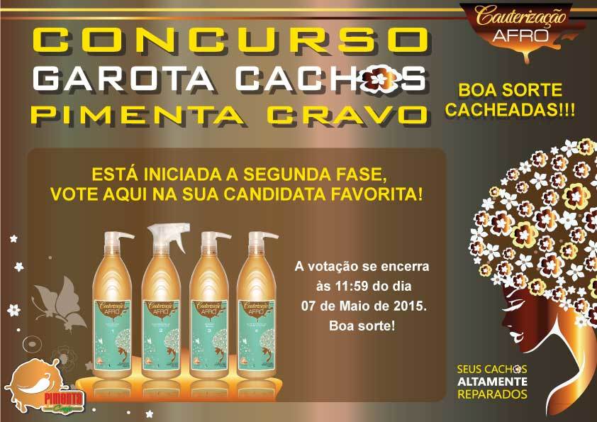 CONCURSO GAROTA CACHOS.