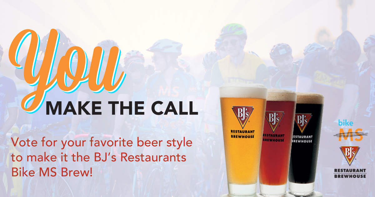 Decide the Bike MS Beer from BJ's Brewhouse