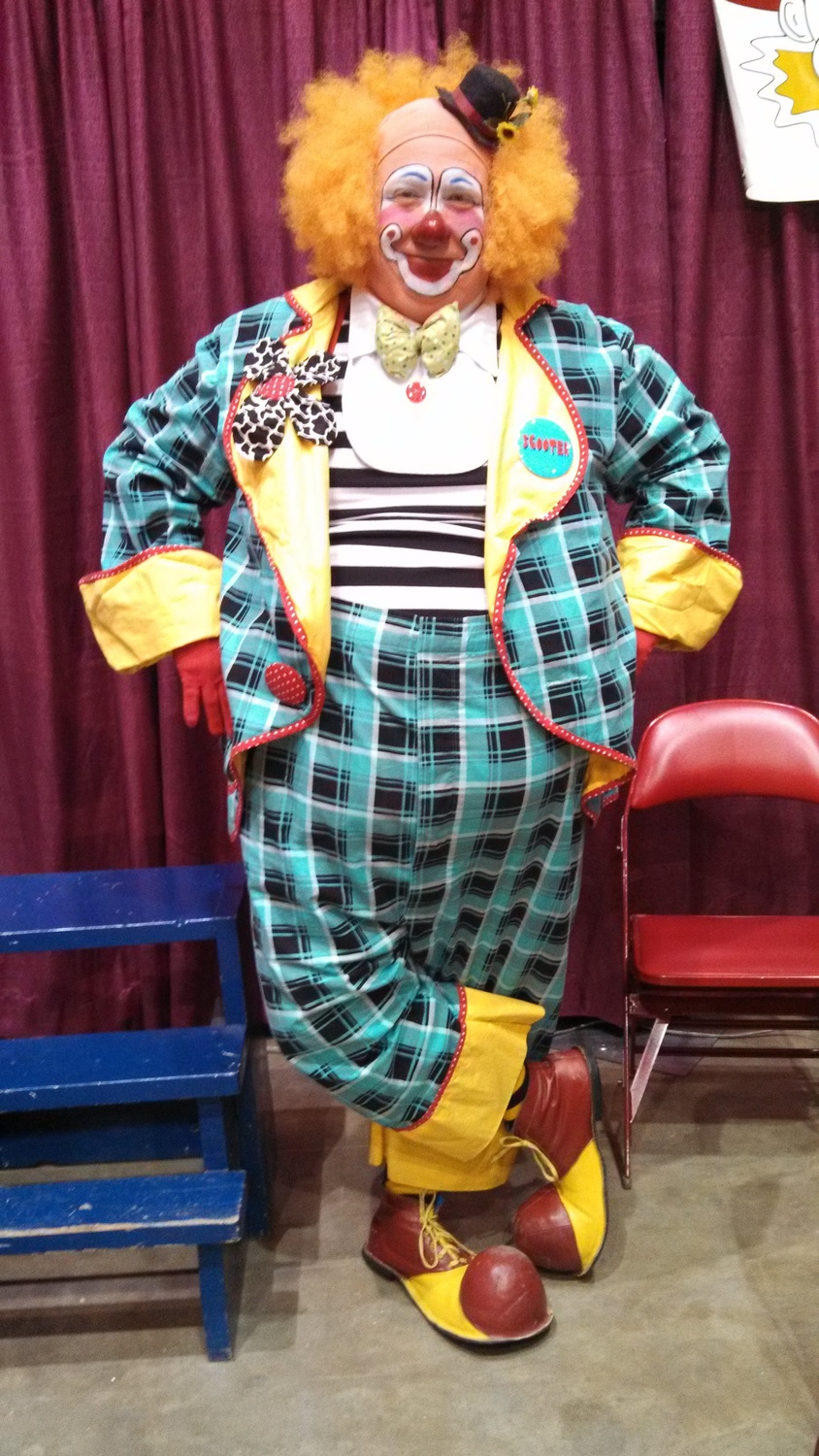 201507 ClownAntics Auguste Clown Makeup