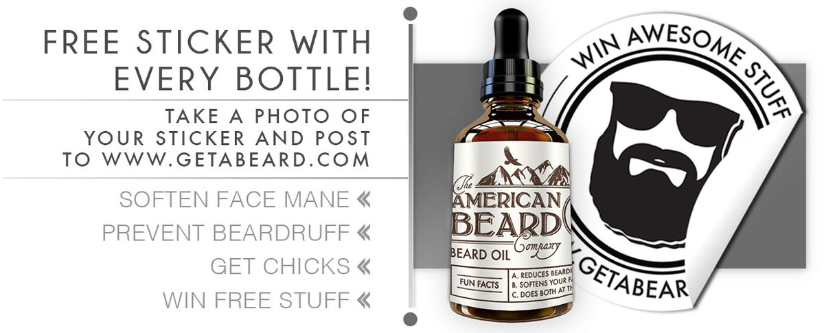 USABEARDCO Sticker Contest | The American Beard Company