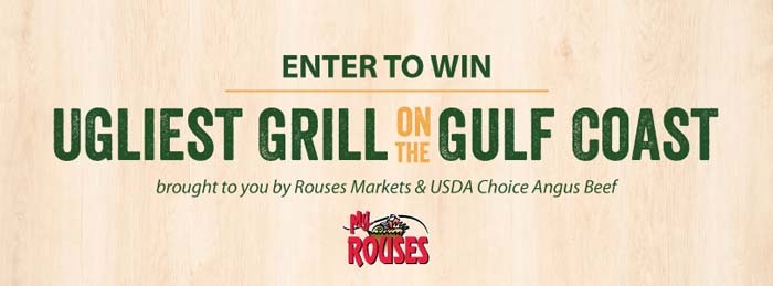 Rouses is on the search for the Ugliest Grill on the Gulf Coast