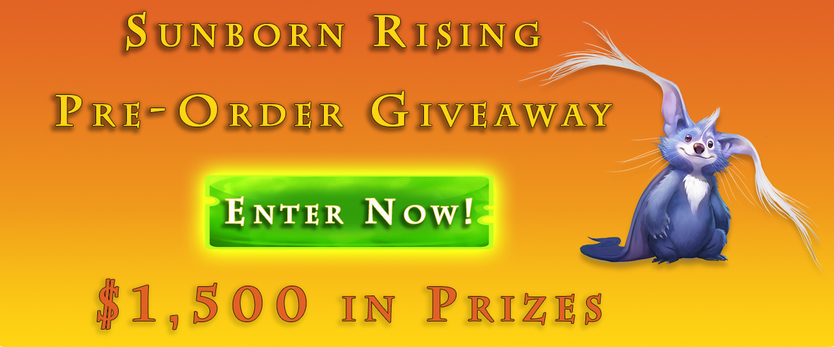 Sunborn Rising Pre-Order Giveaway