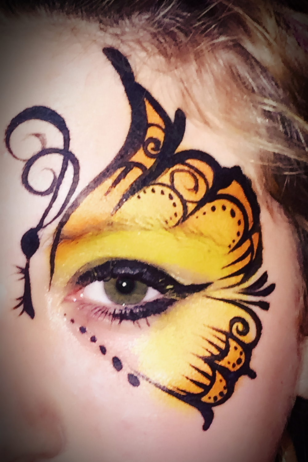 Face Painting Designs Butterfly