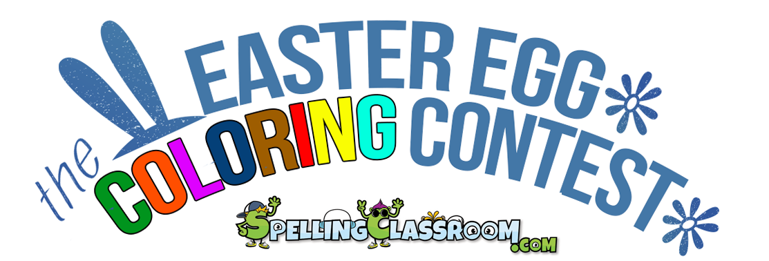 SpellingClassroom.com Easter Egg Coloring Contest