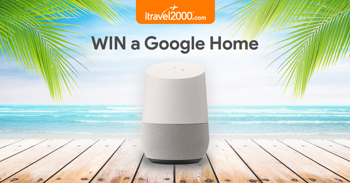 Google Home Contest - EN | itravel2000