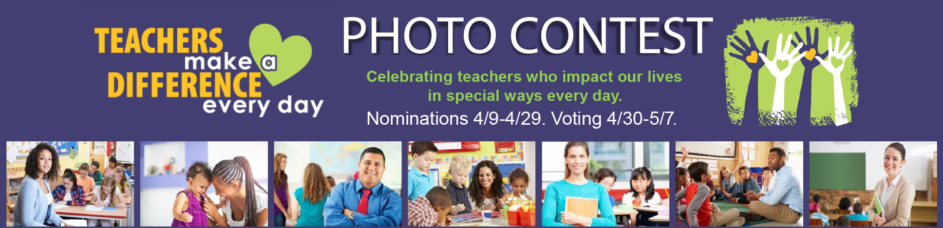 Teachers Make a Difference Every Day Photo Contest