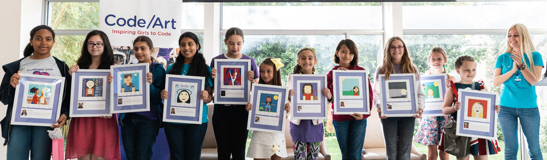 2020 Self-Portrait Competition - GRADES 6-8 | Code/Art