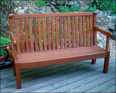 Colonial Garden Bench | Woodworking Project | Woodsmith Plans