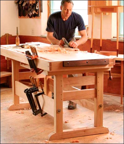 A Workbench - 30 Years in the Making | Woodworking Project | Woodsmith ...