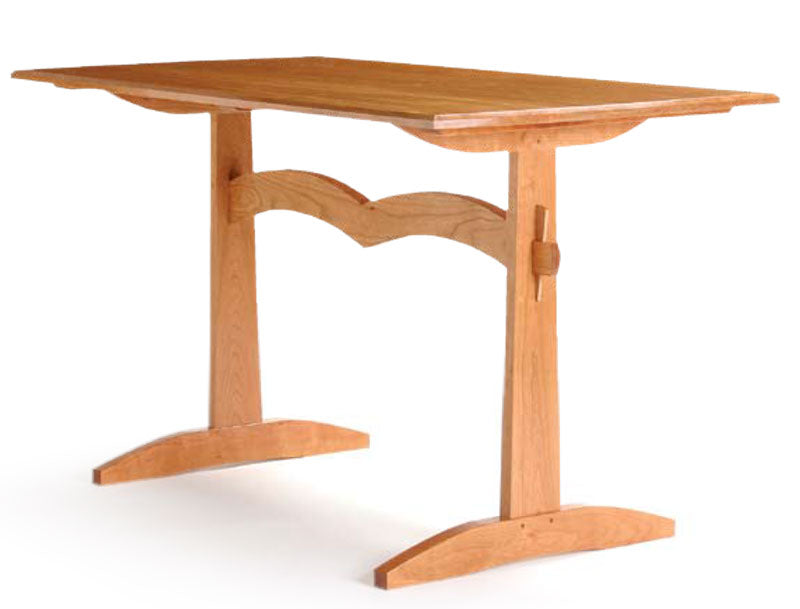 Fine Woodworking's Contemporary Trestle Table | Woodworking Project ...