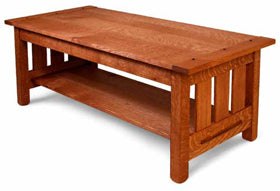 Arts and Crafts Coffee Table | Woodworking Project | Woodsmith Plans