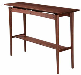Asian-Inspired Hall Table | Woodworking Project | Woodsmith Plans
