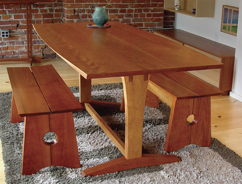 Contemporary Trestle Table | Woodworking Project | Woodsmith Plans