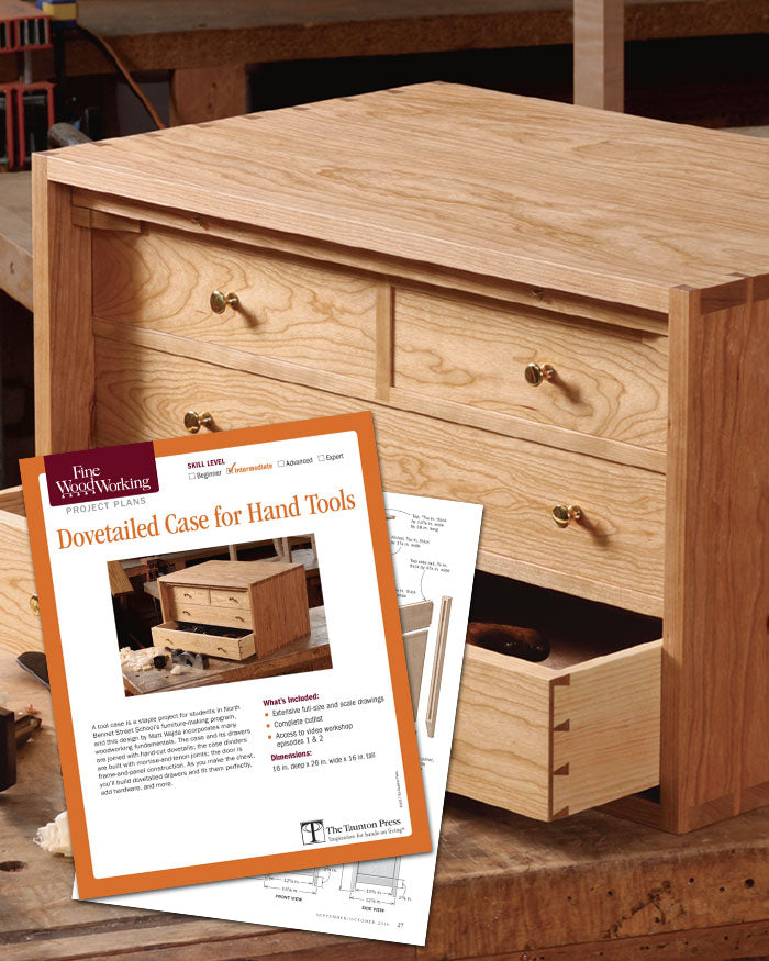Dovetailed Case for Hand Tools | Woodworking Project | Woodsmith Plans
