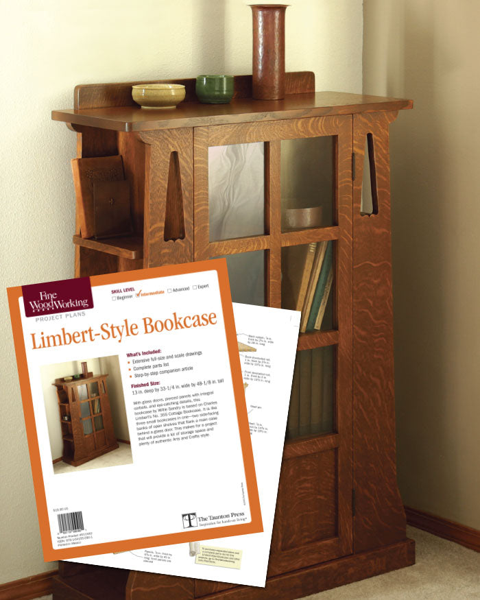 Limbert-Style Bookcase | Woodworking Project | Woodsmith Plans
