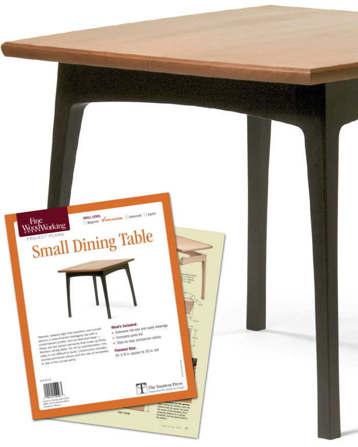 Small Dining Table | Woodworking Project | Woodsmith Plans