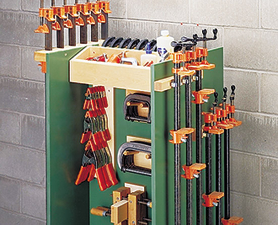 Roll-Around Clamp Cart | Woodworking Project | Woodsmith Plans