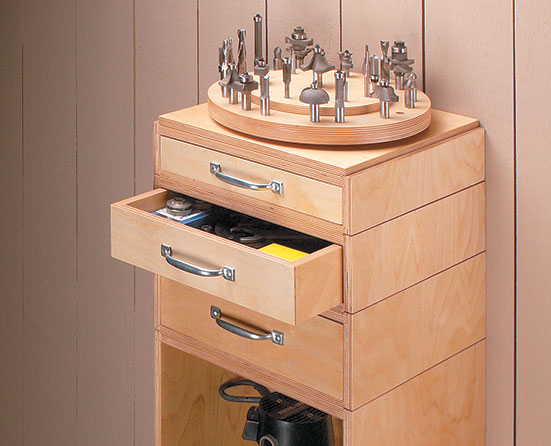 Router Storage System | Woodworking Project | Woodsmith Plans