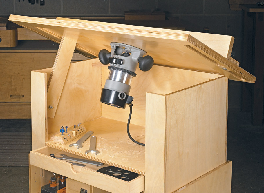 Quick Easy Router Table Woodworking Project Woodsmith Plans
