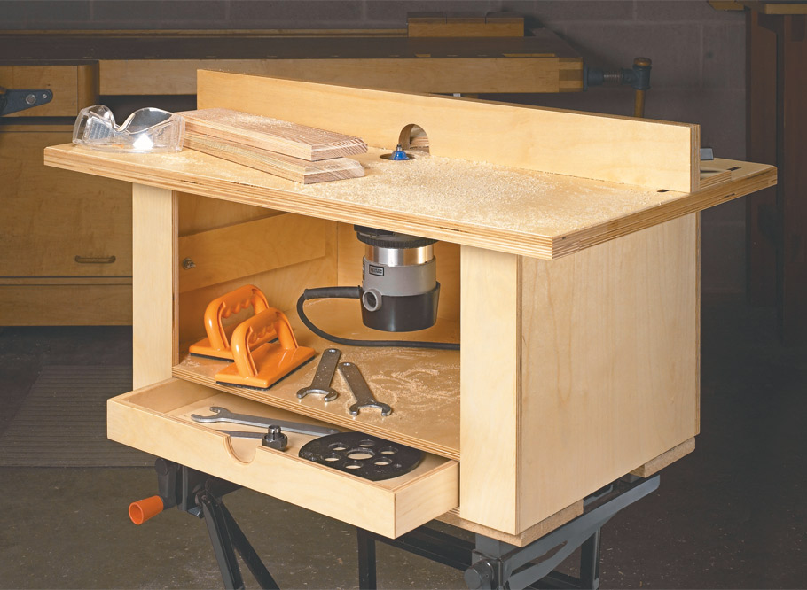 Quick Easy Router Table Woodworking Project Woodsmith Plans Quick Easy Router Table Woodworking Project Woodsmith Plans