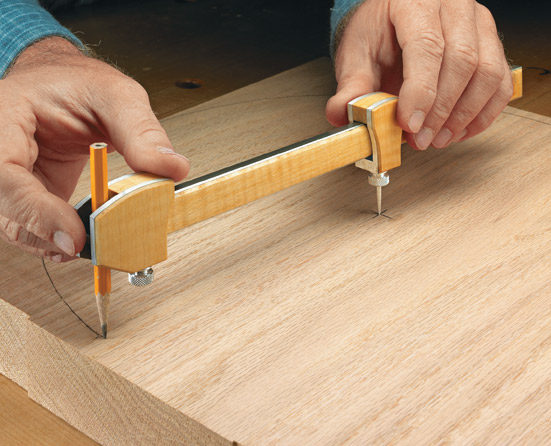 Shop-Made Beam Compass | Woodworking Project | Woodsmith Plans