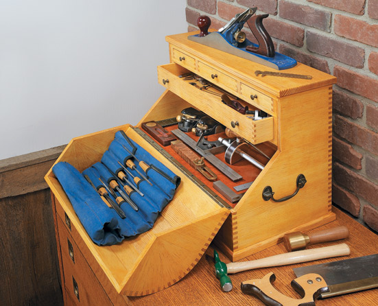 Curved-Lid Tool Chest | Woodworking Project | Woodsmith Plans