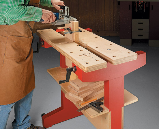 Project Workcenter | Woodworking Project | Woodsmith Plans