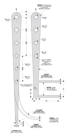 Heirloom Calipers & Dividers Set | Woodworking Project | Woodsmith Plans