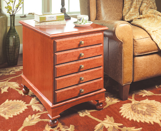 Snack Tray Cabinet | Woodworking Project | Woodsmith Plans