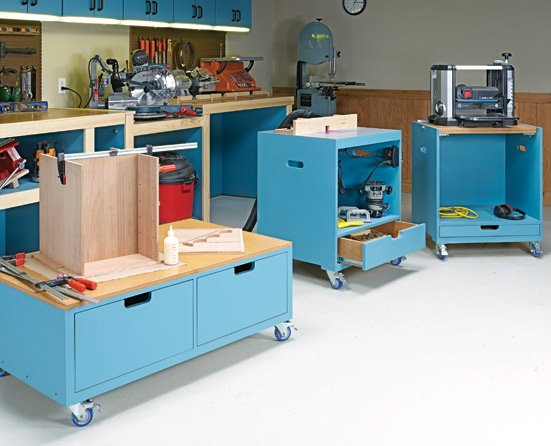 3 Versatile Carts | Woodworking Project | Woodsmith Plans