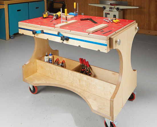 Mobile Clamping Station | Woodworking Project | Woodsmith Plans