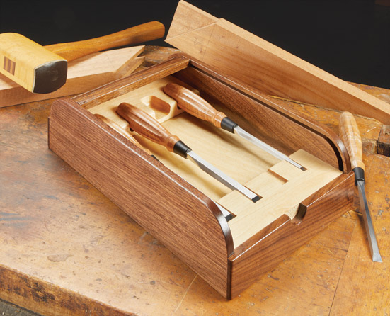 Roll-Top Chisel Case | Woodworking Project | Woodsmith Plans