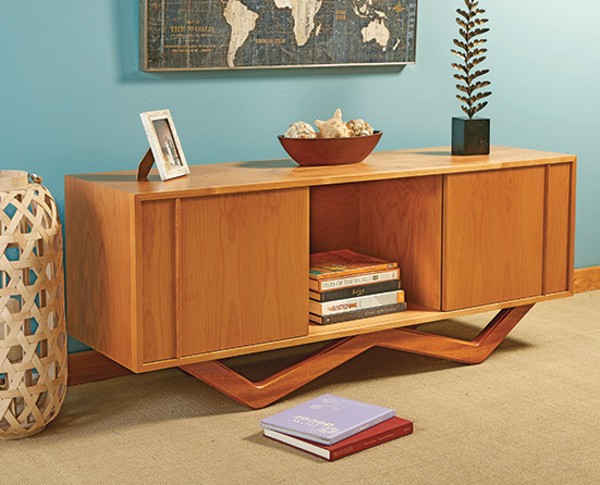 Symmetrical Sideboard | Woodworking Project | Woodsmith Plans