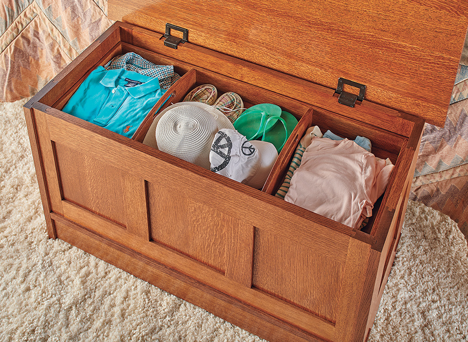 Craftsman Chest | Woodworking Project | Woodsmith Plans