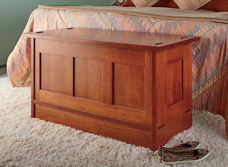 Craftsman Chest | Woodworking Project | Woodsmith Plans