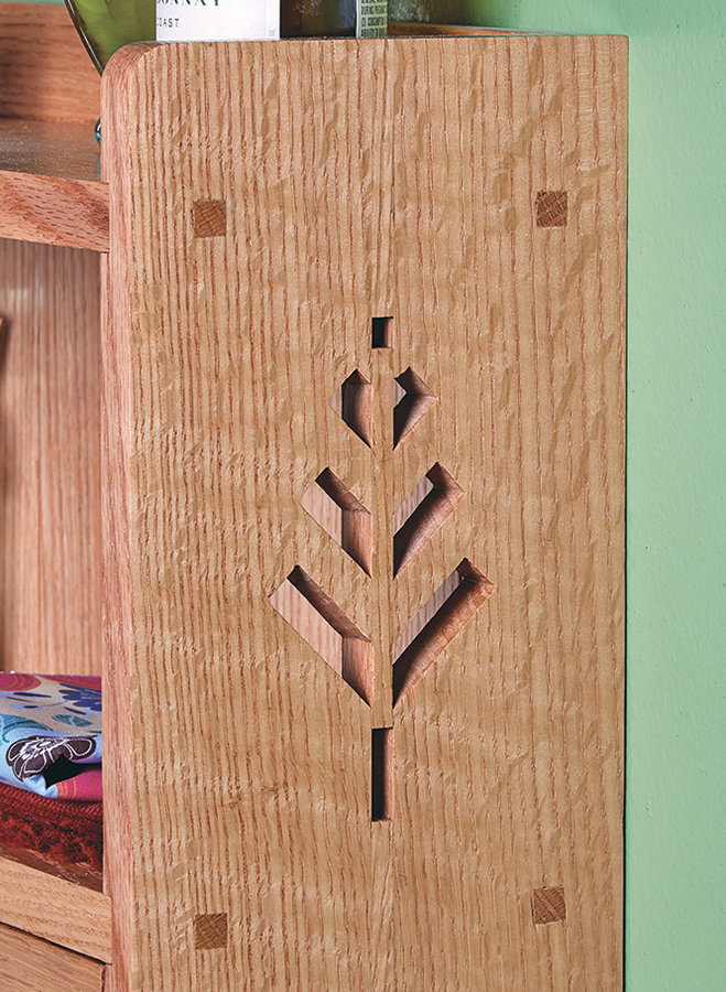 Rustic Wall Shelf | Woodworking Project | Woodsmith Plans