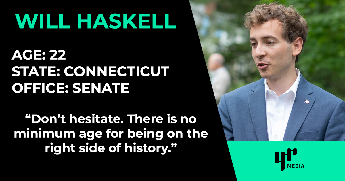 Young Candidate Profile: Meet CT's Will Haskell - YR Media