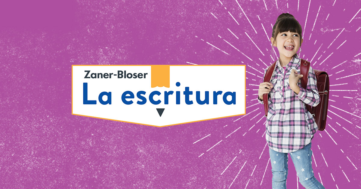 Zaner-Bloser La escritura | Grades K–6 Spanish Alphabet