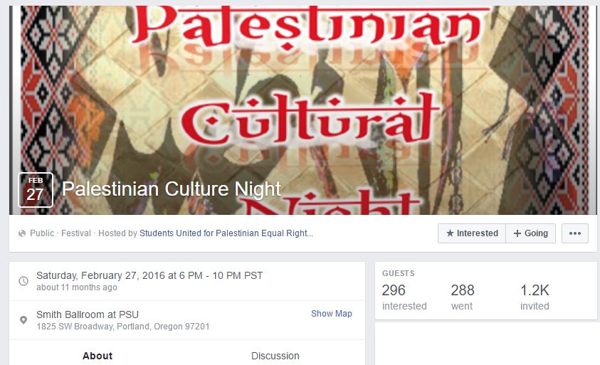 Students United for Palestinian Equal Rights - Canary Mission