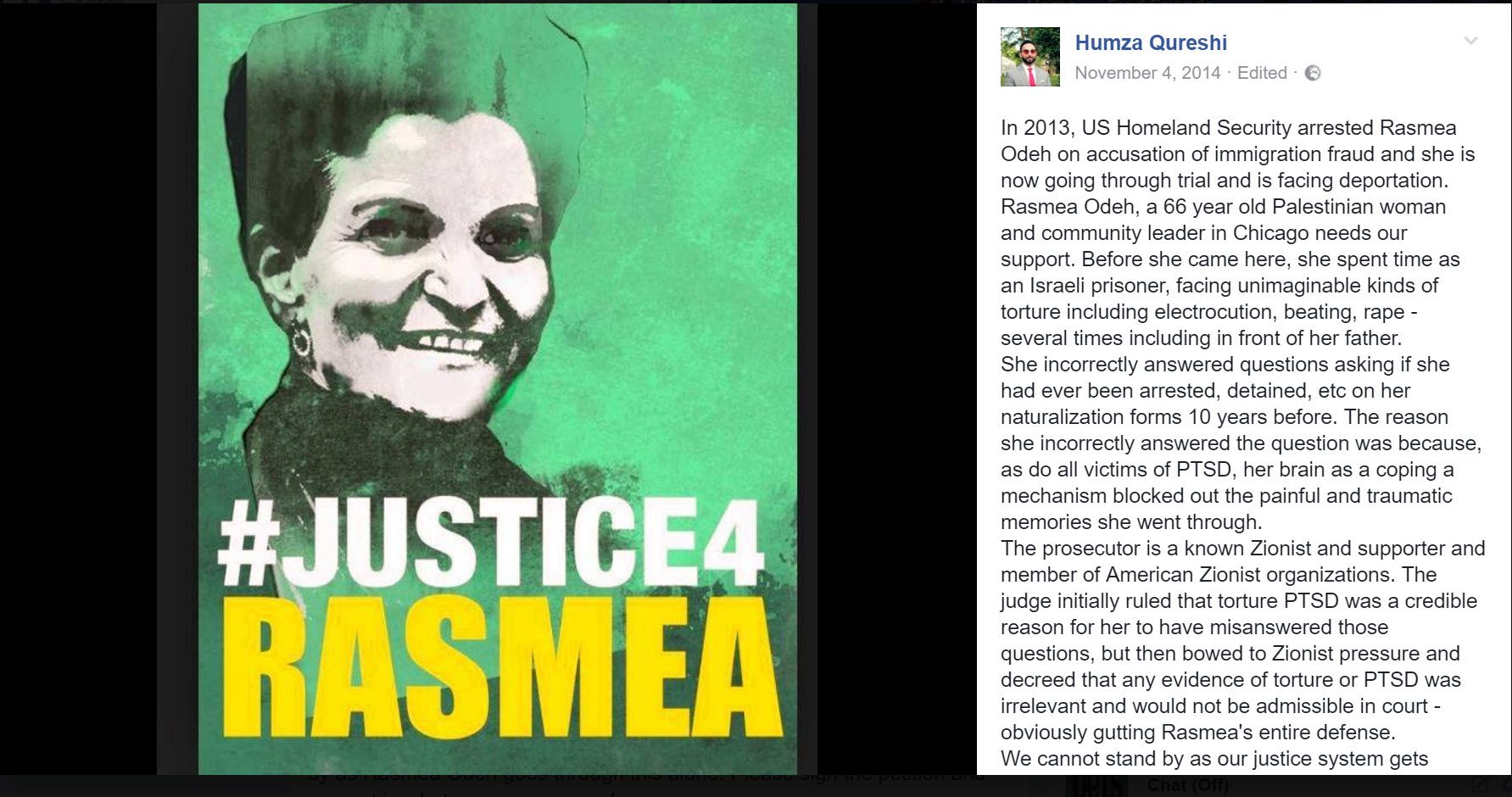 Humza Qureshi - Canary Mission