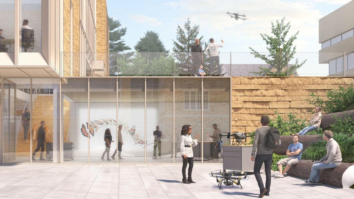 Campus Construction Updates - Innovation Center - Hamilton College