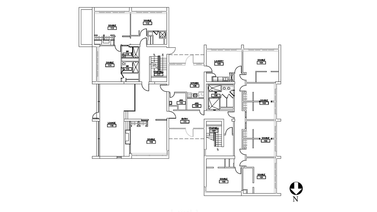 Residence Halls - Major Hall - Hamilton College