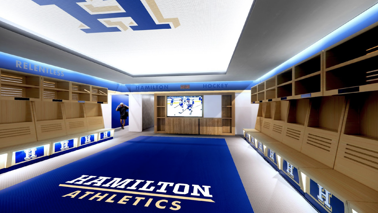 Campus Construction Updates - Sage Rink Renovation - Hamilton College